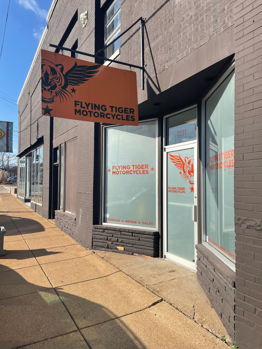 We've Moved or The Shop Next-door. – Flying Tiger Motorcycles